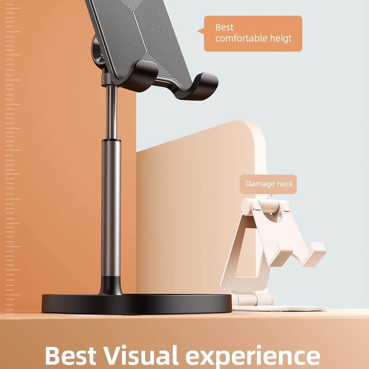 Simplist Lisen Phone & Tablet Stand - Adjustable Phone Stand for Desk ...