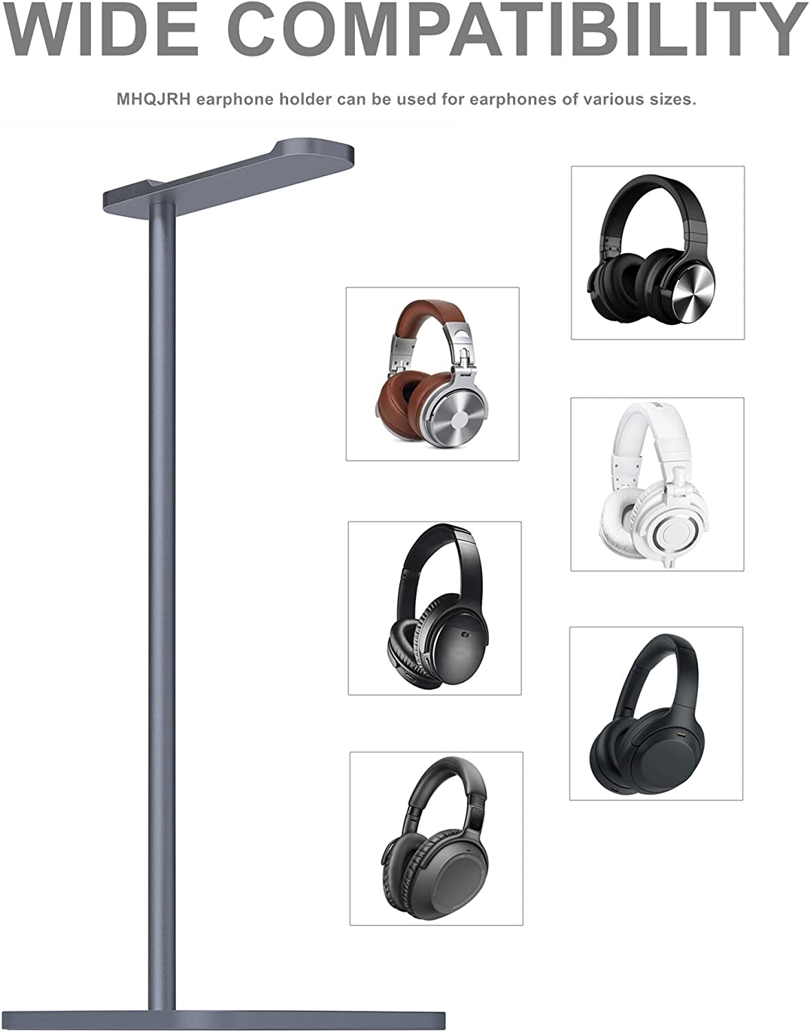 Simplist Minix Headphones Stand Holder - Aluminum Headphone Display ...