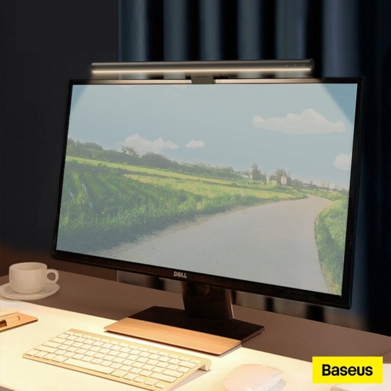Baseus i-wok Youth - Asymmetrical Light Monitor Light Bar - Simplist Desk