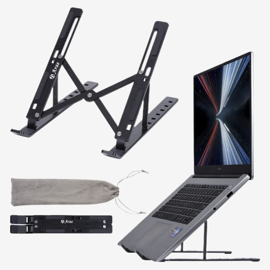 Simplist N3 Aluminum Laptop Stand - Adjustable and Portable Ergonomic ...