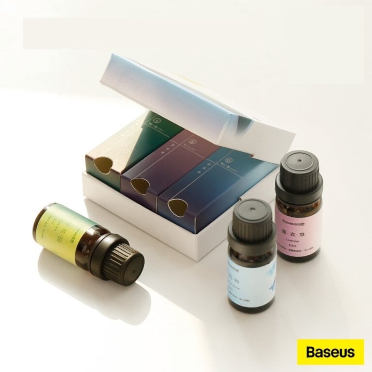 Baseus Essential Oil Fragrance Refills for Air Humidifier - Pack of 3 ...