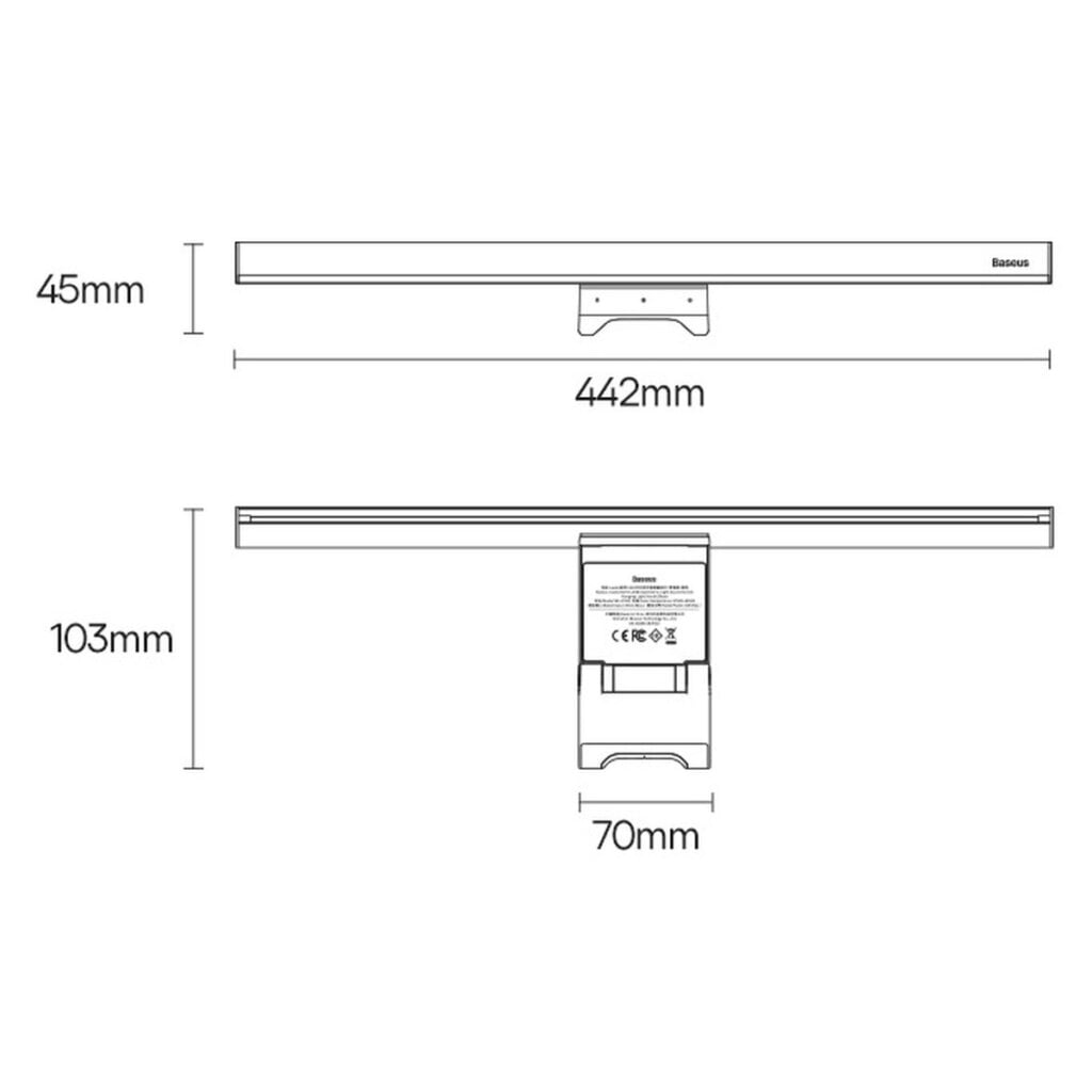 Buy Baseus i-wok2 Series USB Asymmetric Light Monitor Light Bar ...