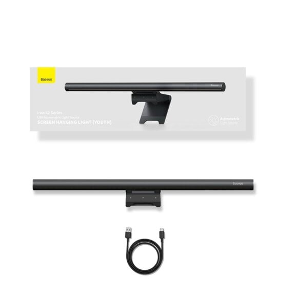 Baseus i-wok2 Series USB Asymmetric Light Monitor Light Bar - Simplist Desk