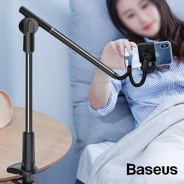 Baseus Unlimited Adjustment Lazy Phone Holder - 360° Rotating Flexible ...