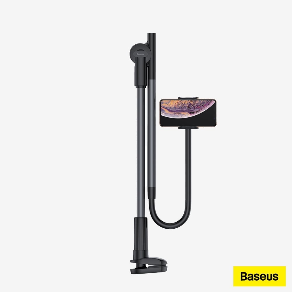 Baseus Unlimited Adjustment Lazy Phone Holder - 360° Rotating Flexible ...