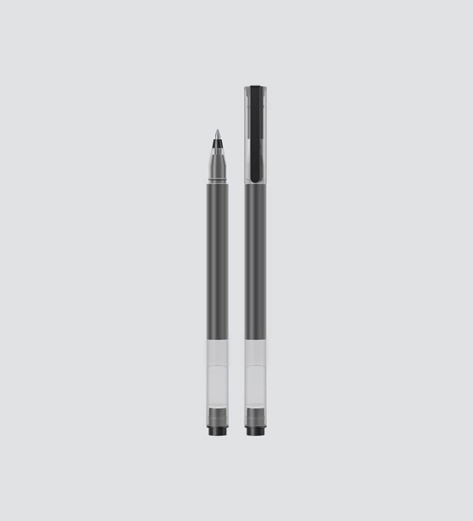 Mi High-capacity Ink Pen (Pack of 10) - Black 0.5mm - Simplist Desk