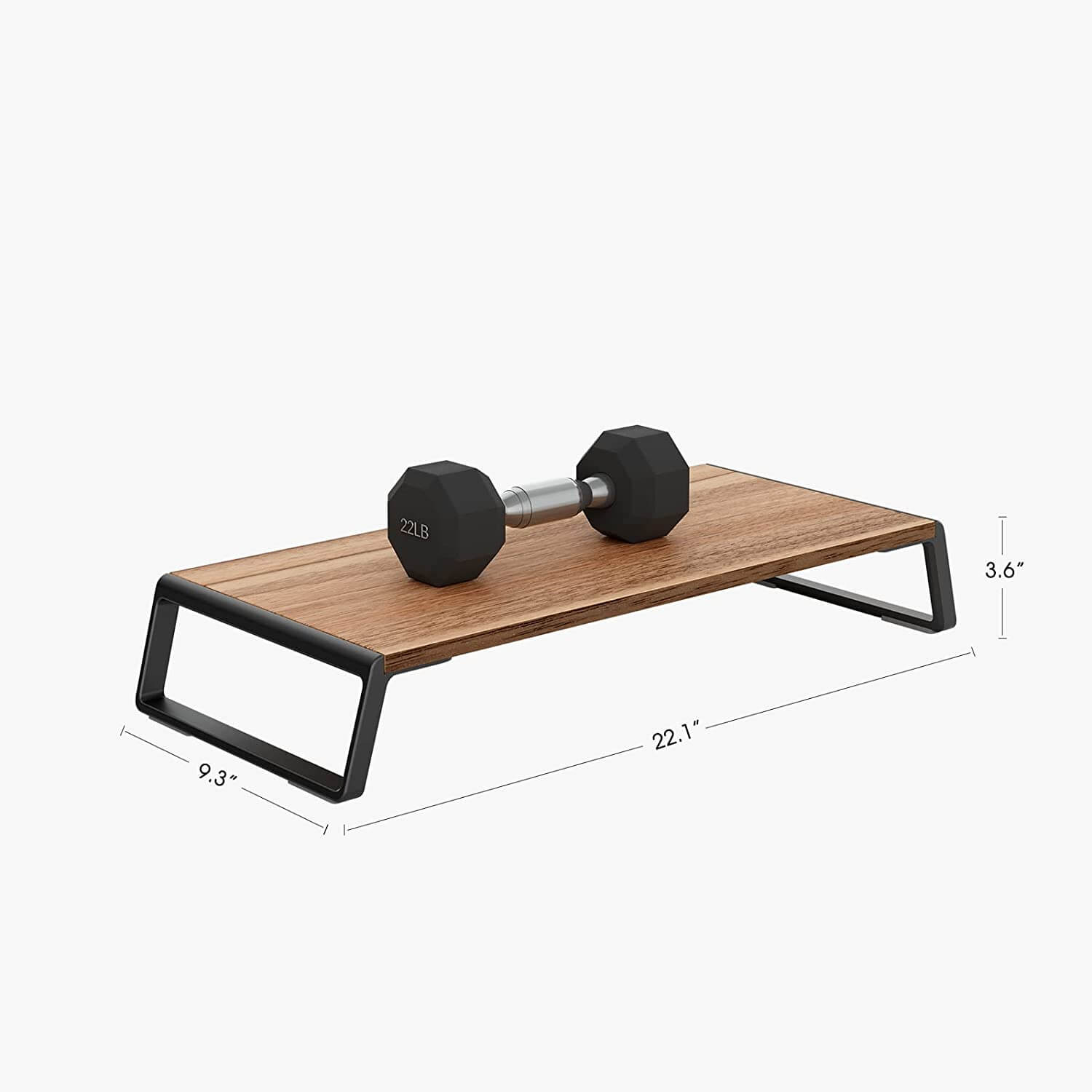 Simplist Upergo Ergonomic Monitor Stand Riser with Aluminum Feet ...