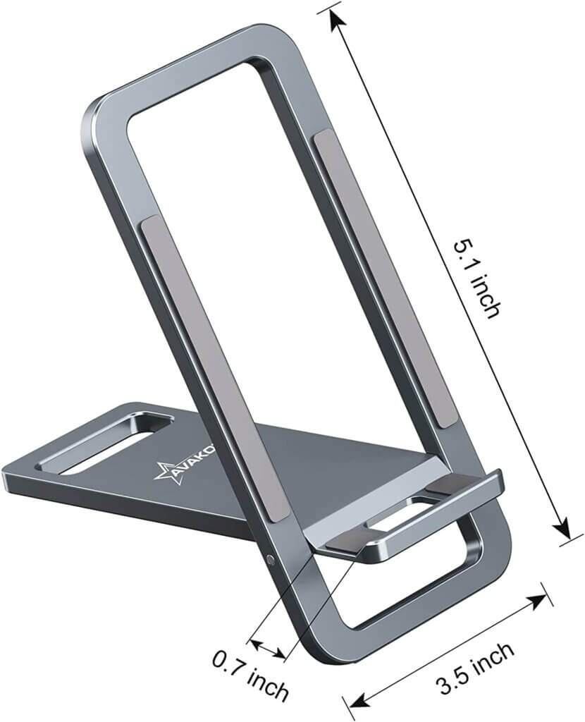 Simplist WX2 Foldable Flat Phone Stand - Simplist Desk