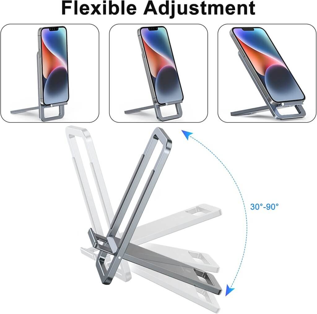 Simplist WX2 Foldable Flat Phone Stand - Simplist Desk