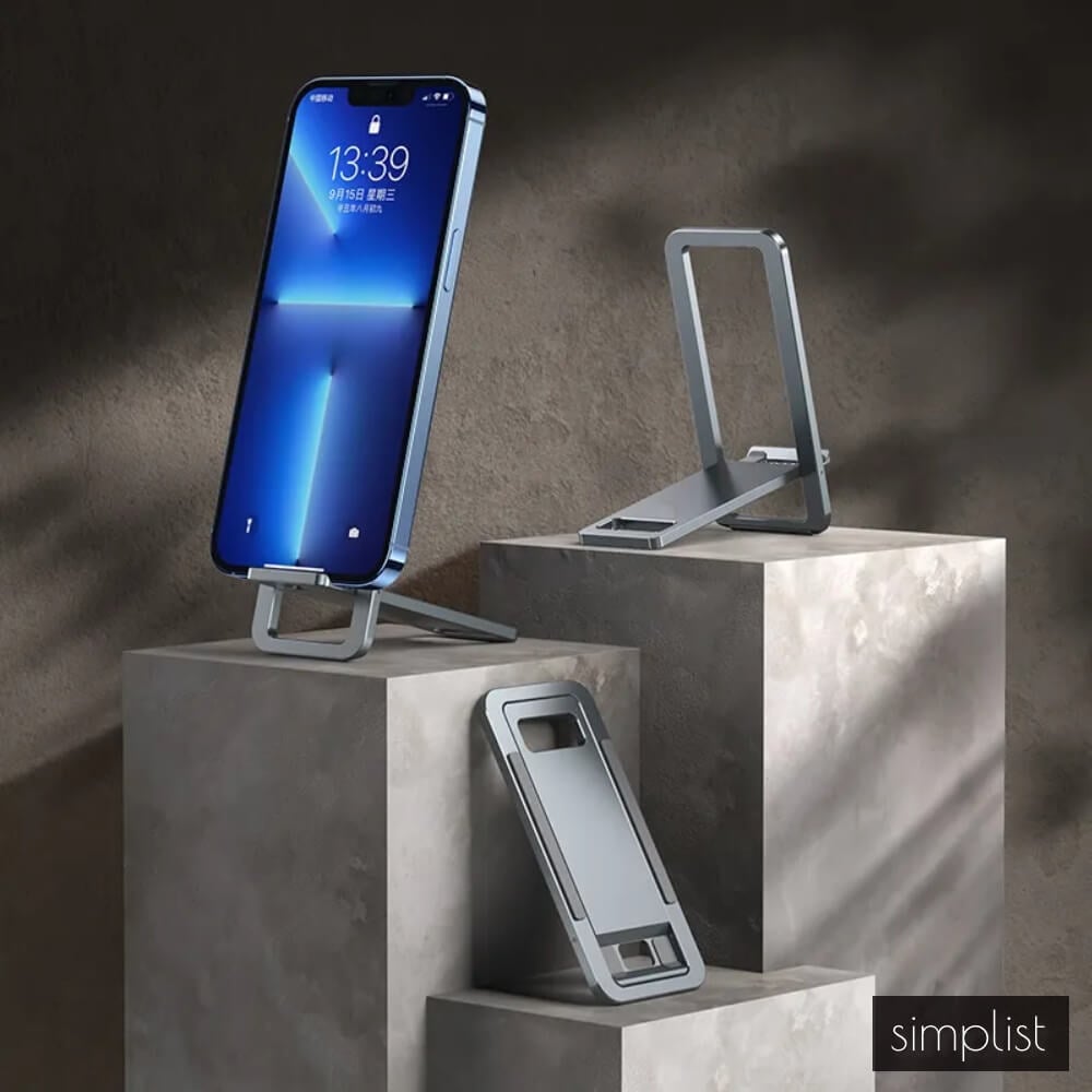 Simplist WX2 Foldable Flat Phone Stand - Simplist Desk