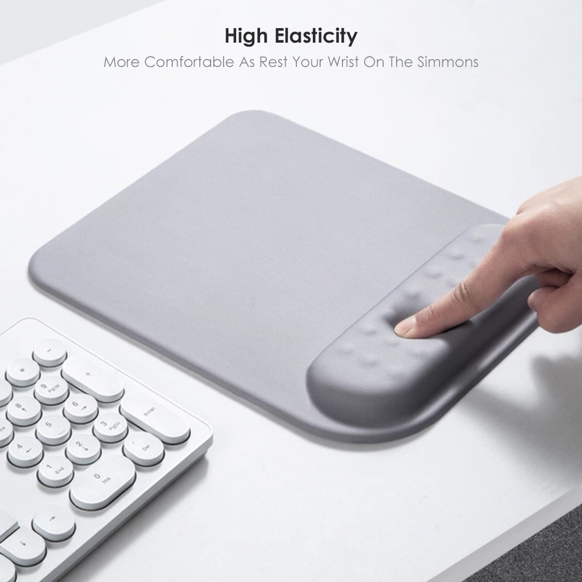 Simplist BUBM Memory Foam Ergonomic Mouse Pad - Simplist Desk