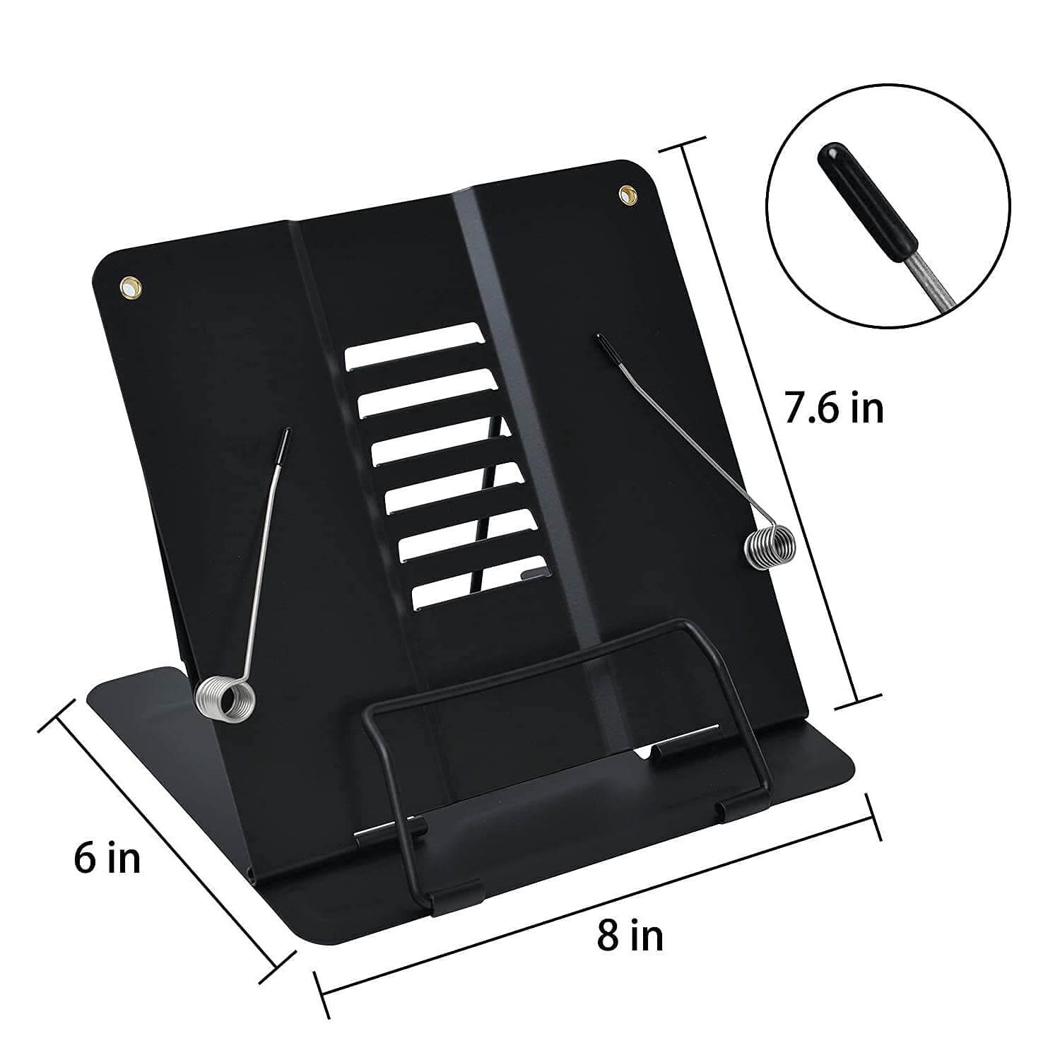 Simplist Book Stand - Ergonomic Portable Adjustable Book Holder Rest ...