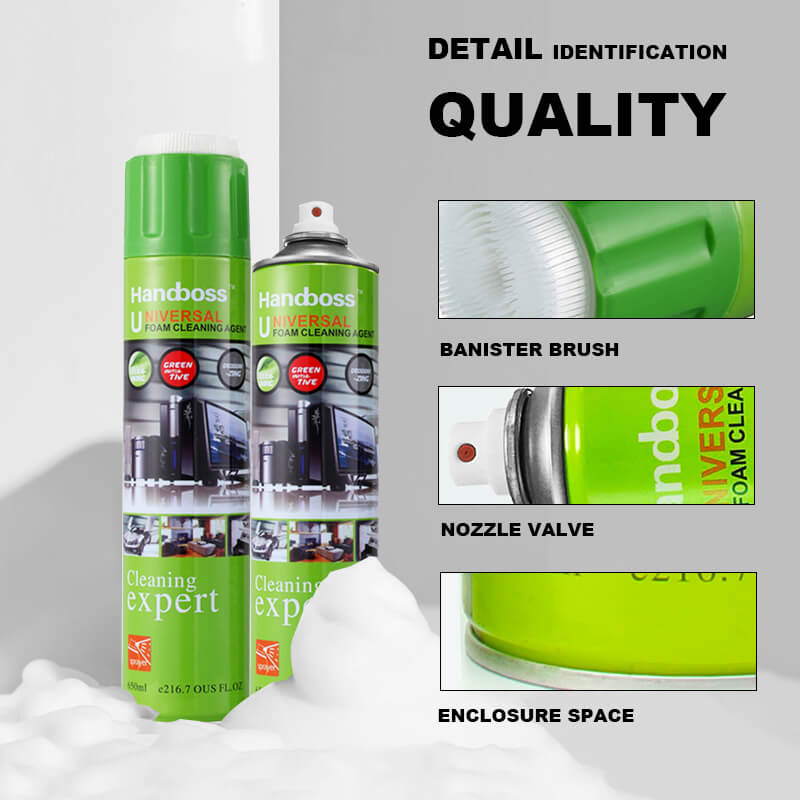 Handboss Universal Foam Cleaning Agent 650ml - Simplist Desk