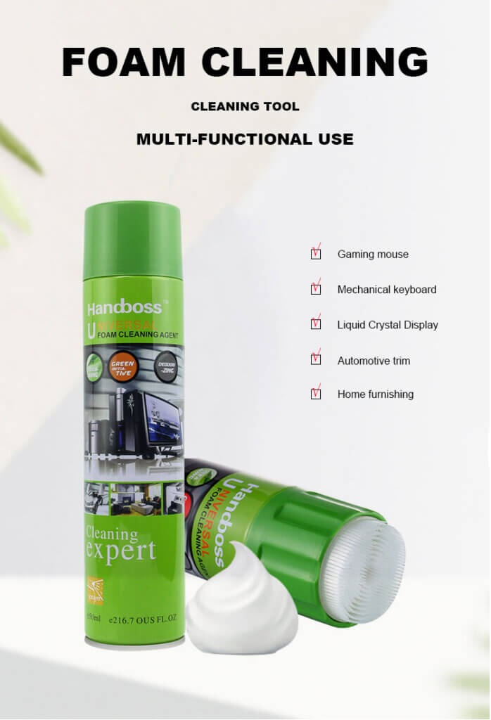 Handboss Universal Foam Cleaning Agent 650ml - Simplist Desk