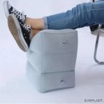 Flocking Inflatable Foot Rest with 3 level Height Adjustable Support ...