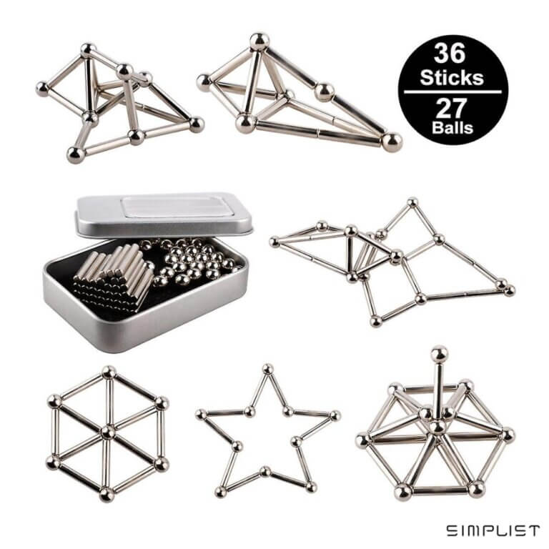 NEOSTICKS Magnetic Therapy Building Blocks - Magnet Construction Set ...
