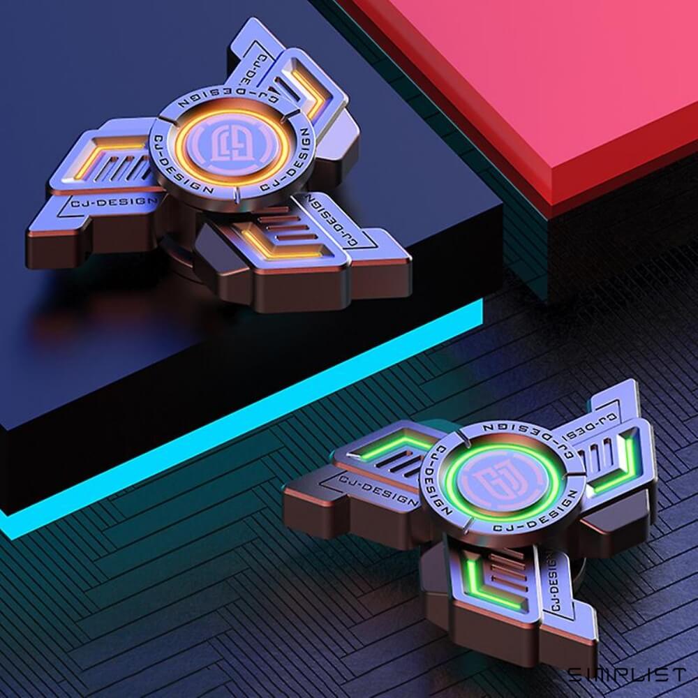 Faimocas Typhoon Fidget Spinner for Stress Relief and Fun - Glow in ...