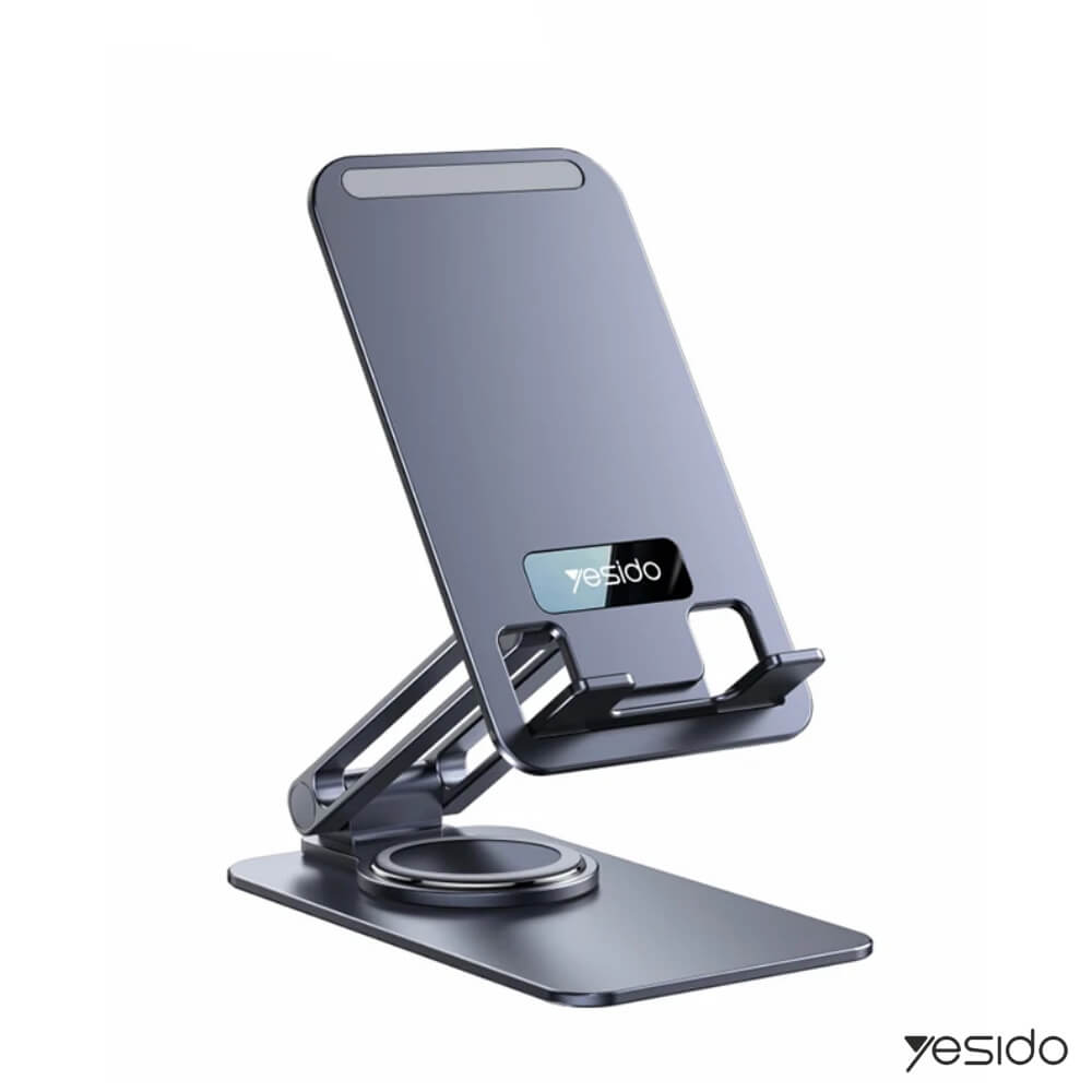 Yesido C184 Aluminium Rotatable Mobile Phone Holder Stand - Simplist Desk
