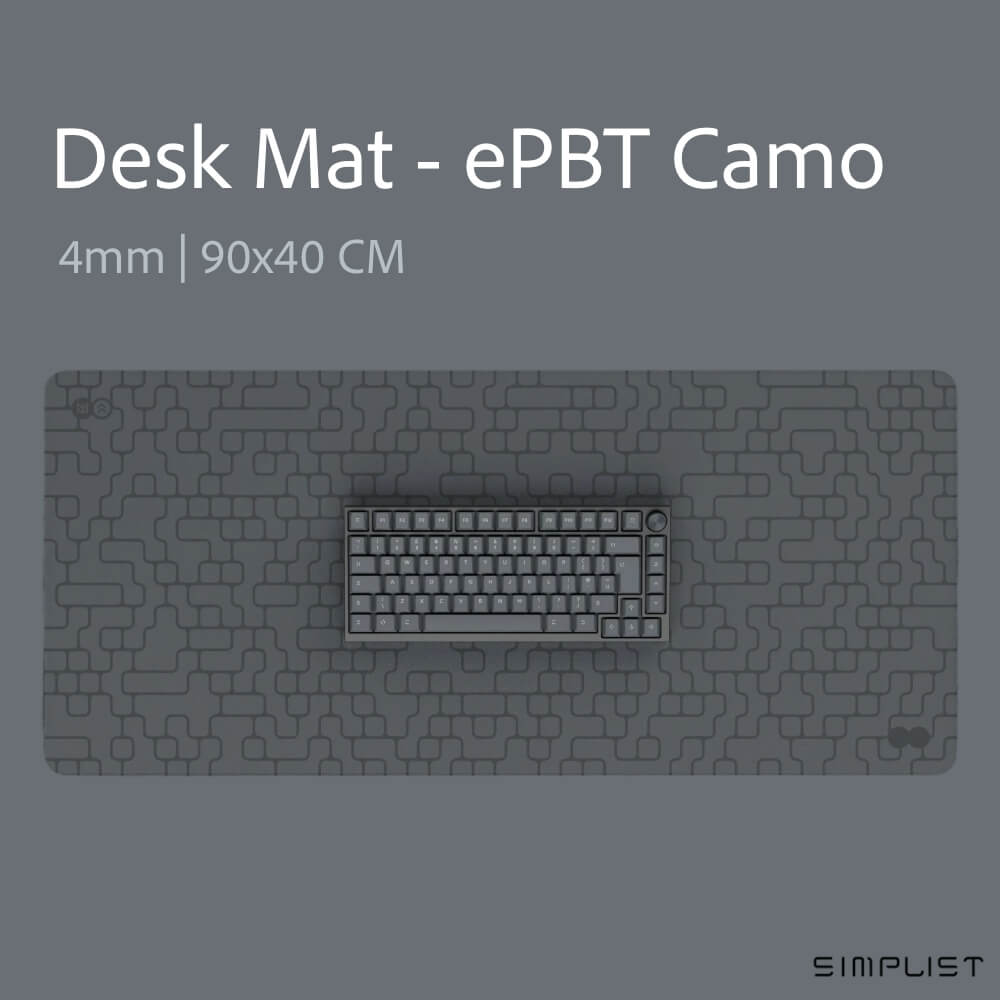 Simplist Camo Deskmat (90x40 CM | 4mm) - Simplist Desk