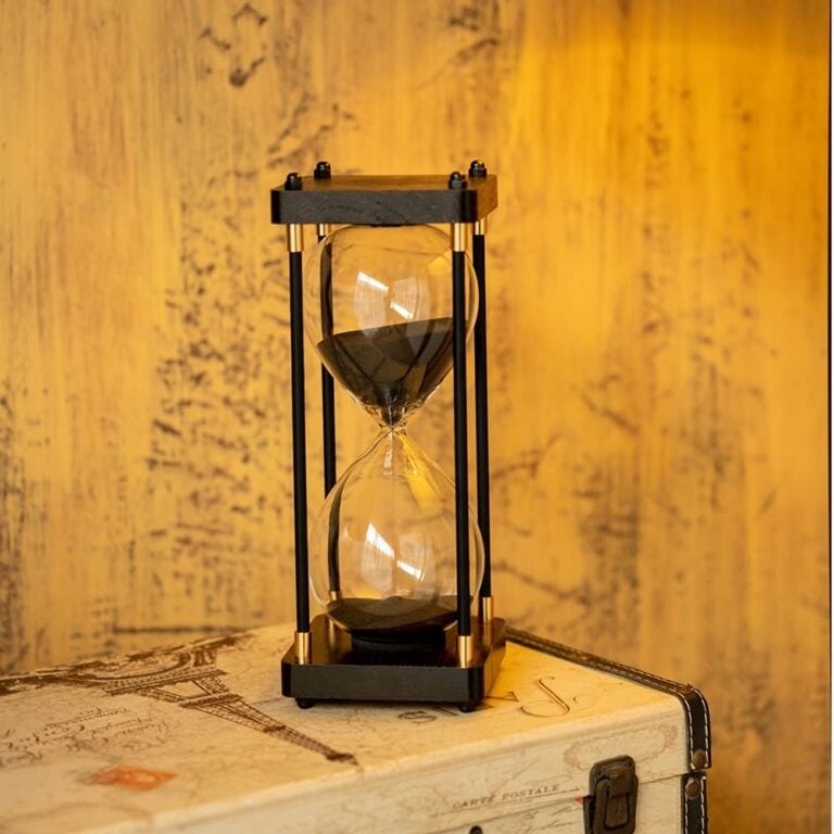 Lmzxmcy Hourglass Sand Timer (60 Minutes) - Simplist Desk