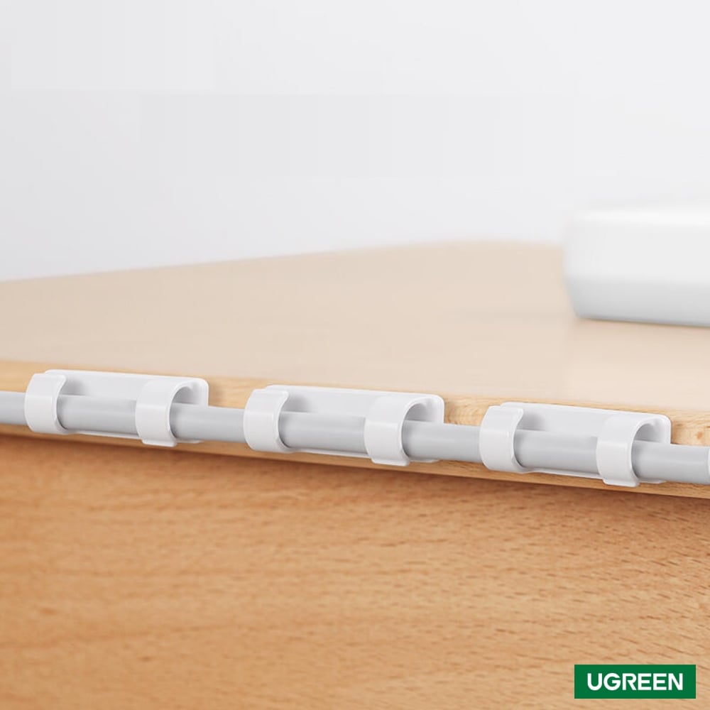 Ugreen Flexible Cable Clip Holder – 3M Adhesive, Secure Cable Organizer ...