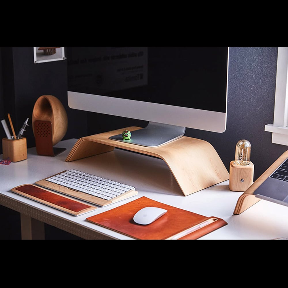 Kalibri Ergonomic Monitor Stand Riser - Simplist Desk