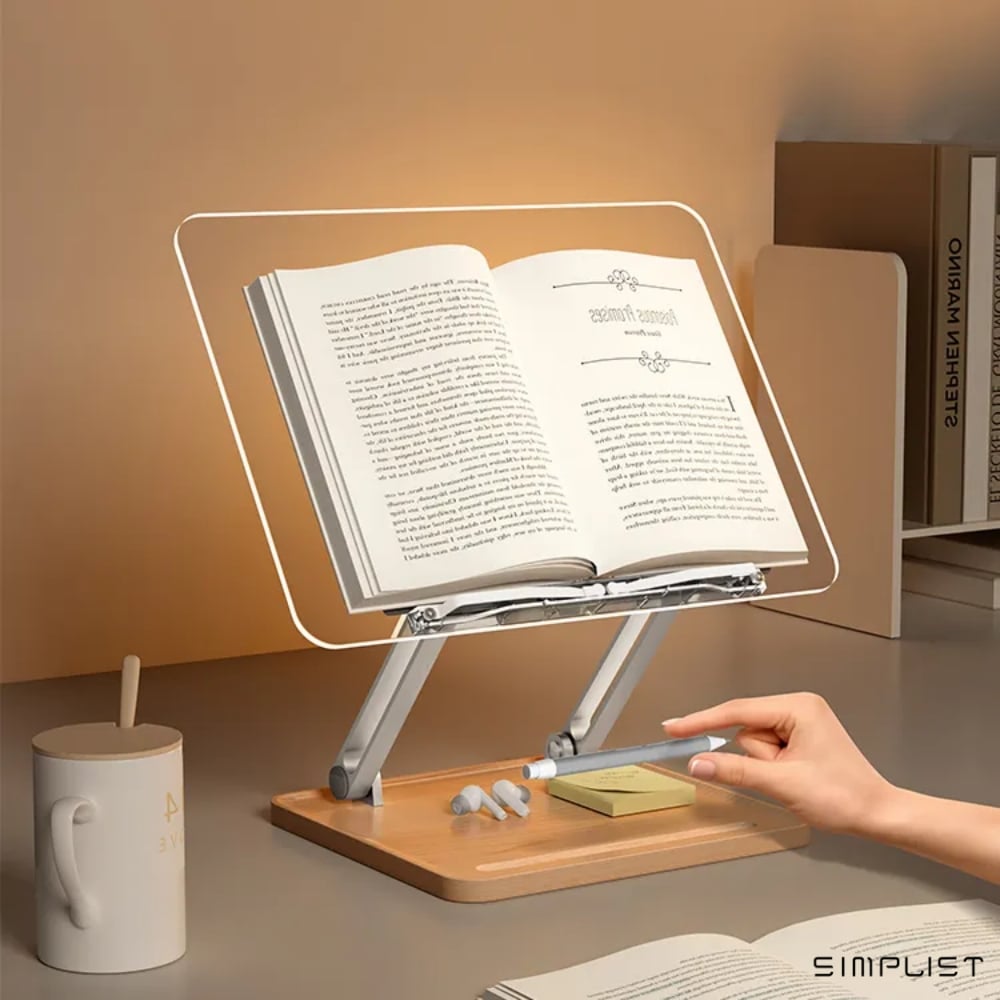Simplist ReadEase S3 Height Adjustable Book Stand Holder Rest ...