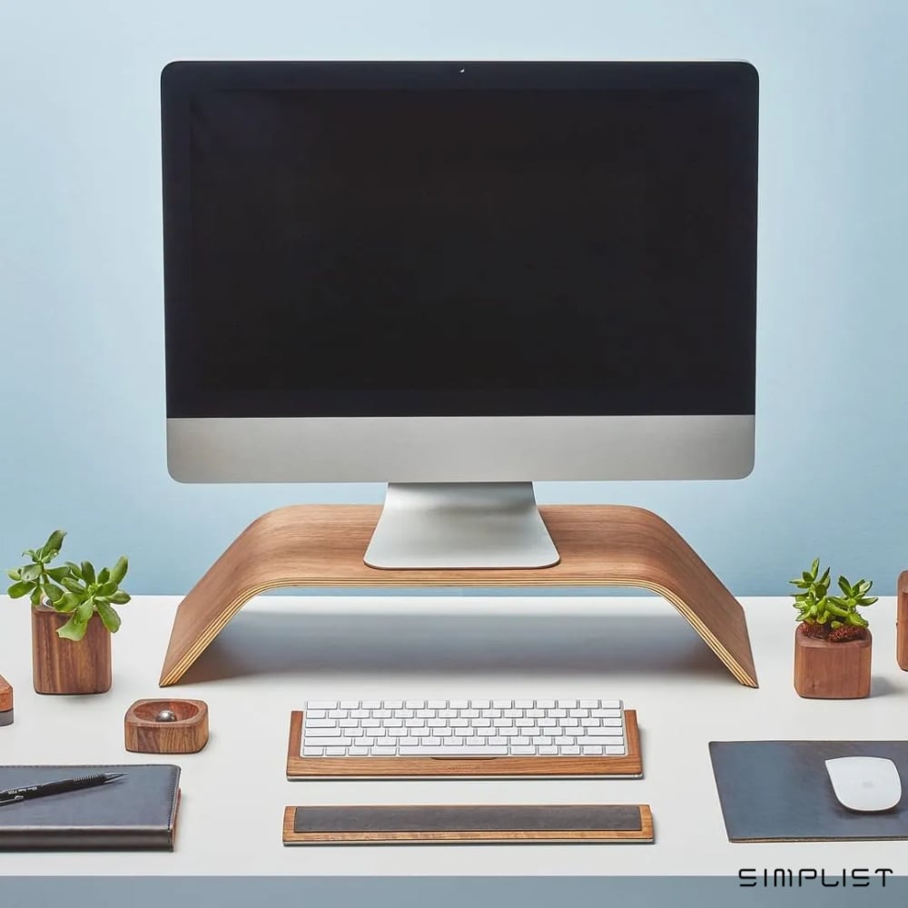 Kalibri Ergonomic Monitor Stand Riser - Simplist Desk