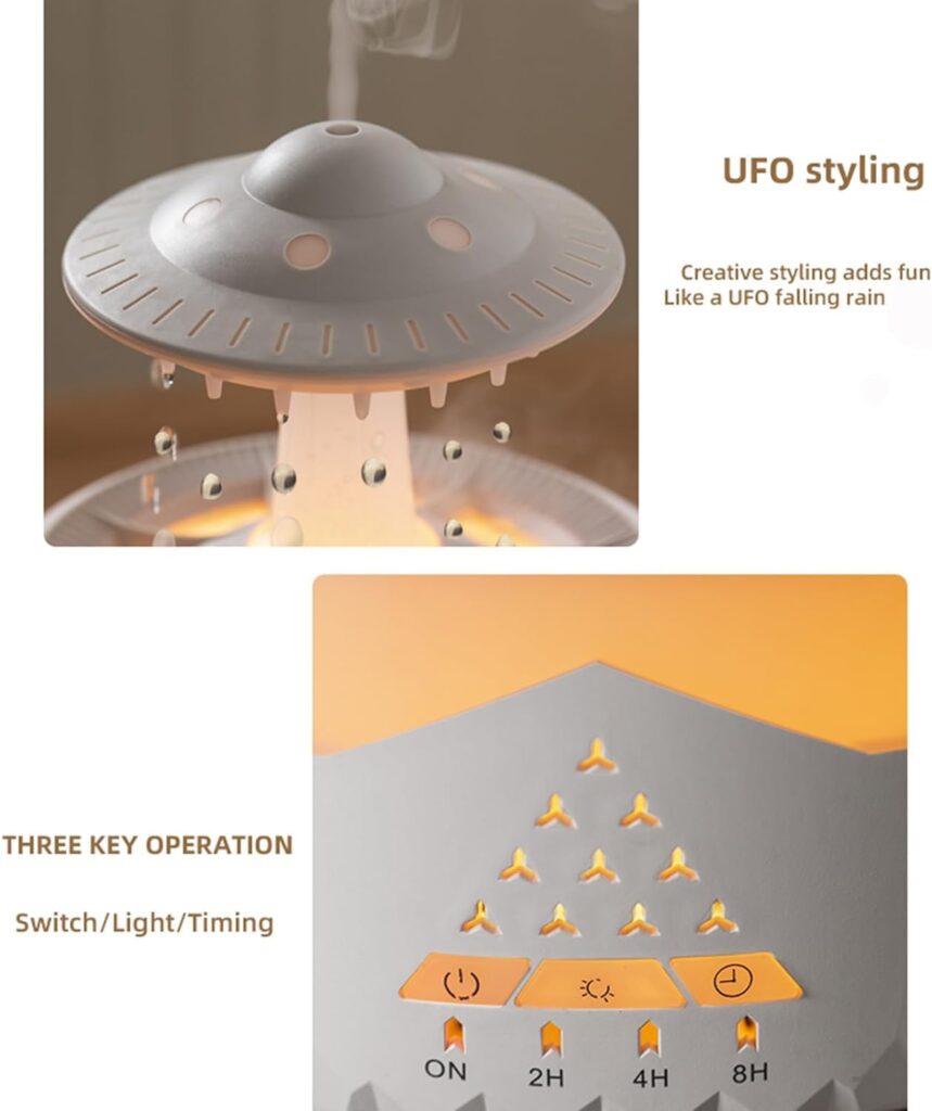 SMELLIES UFO Raindrop Aromatherapy Diffuser and Humidifier - V56 ...