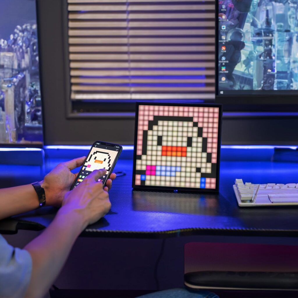 PIXUU Pixel Display - IDotMatrix App supported Pixel Art canvas ...