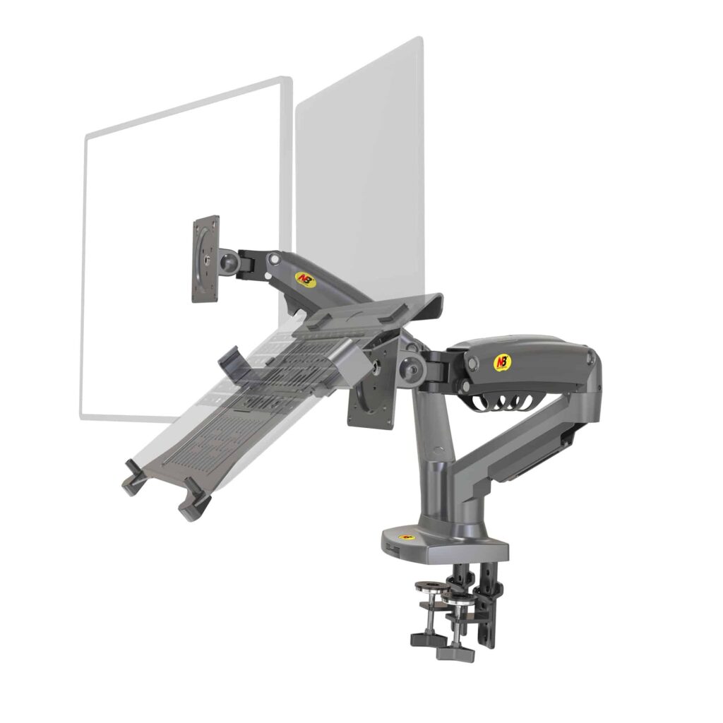 NB Laptop Mount Tray (FP2) for NB Monitor Arms - Simplist Desk