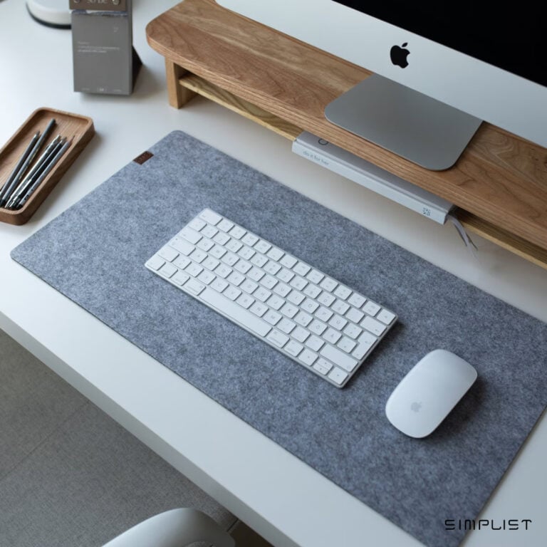 FeltGuard Pro Felt Desk Mat (80 x 30 CM) | Large Felt Mouse Pad and ...