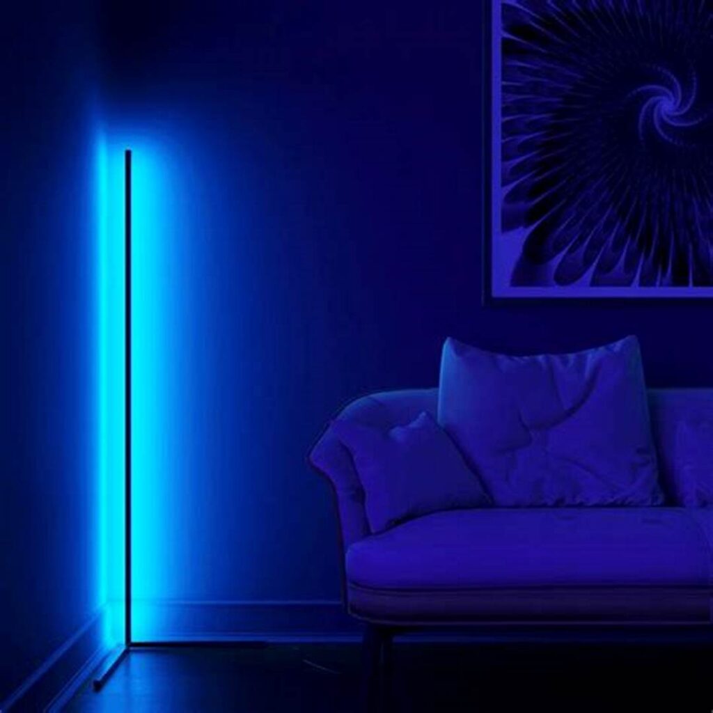 Smart RGB Floor Lamp - (Alexa/Google Compatible) - Simplist Desk