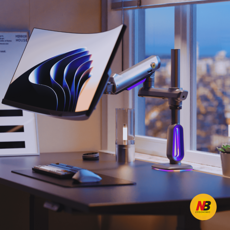 Computer Monitor Arms & Mounts for Enhanced Ergonomics | Simplist Desk Sri