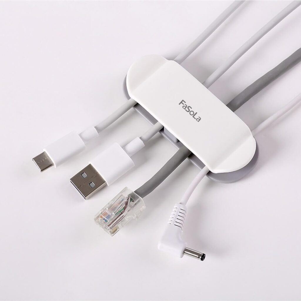 Wall Stick Cord and Wire Bundler - (4 Pack) - Simplist Desk