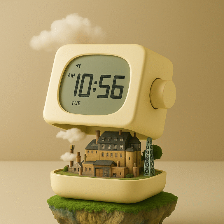 GlowBrick - Rechargeable Alarm Clock with Timer and Stopwatch ...