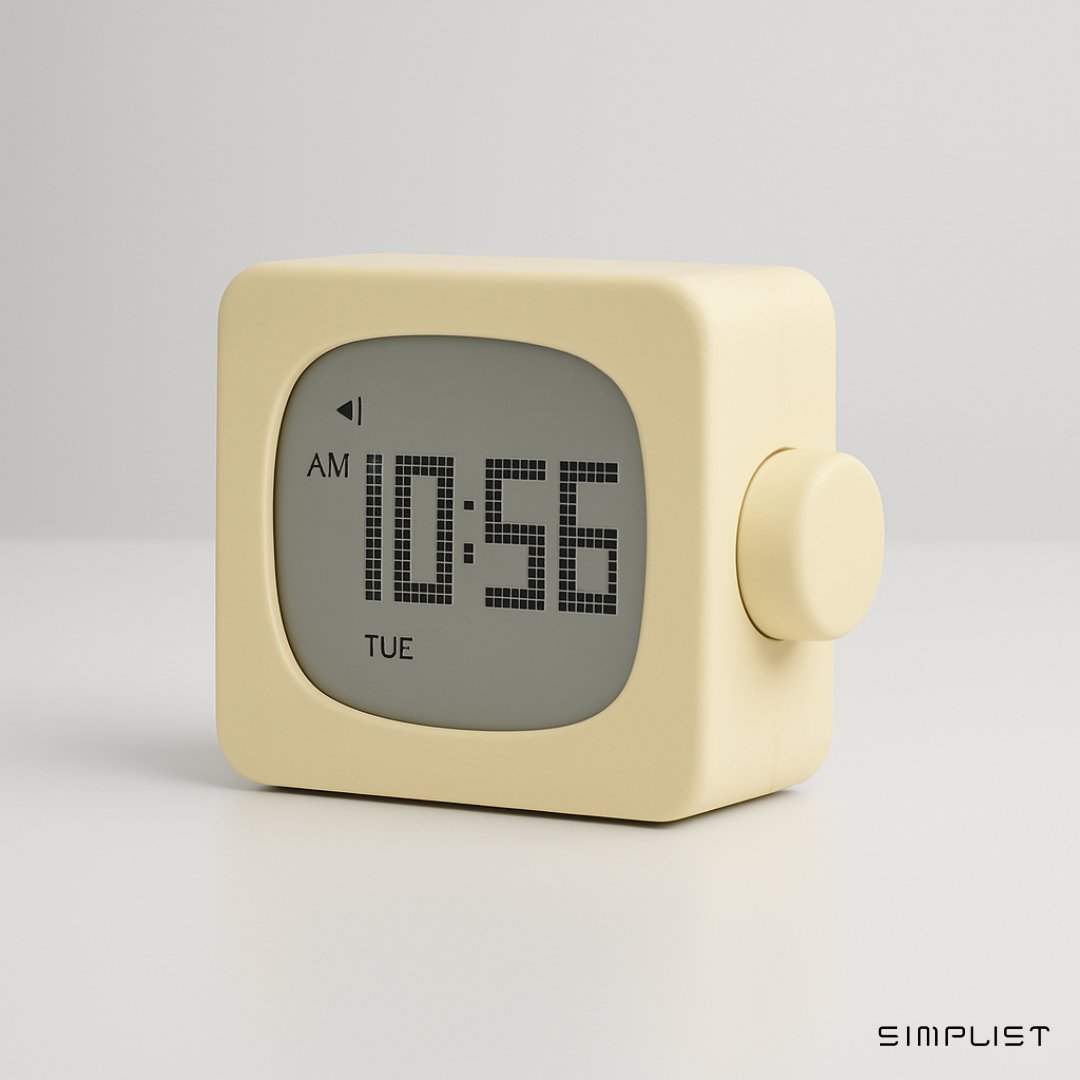 GlowBrick - Rechargeable Alarm Clock with Timer and Stopwatch ...