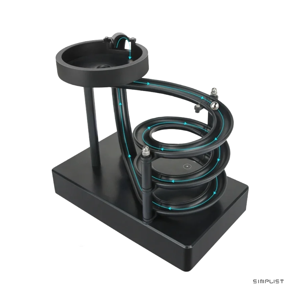Kinetic Roller Coaster - (Perpetual Motion Toy) - Simplist Desk