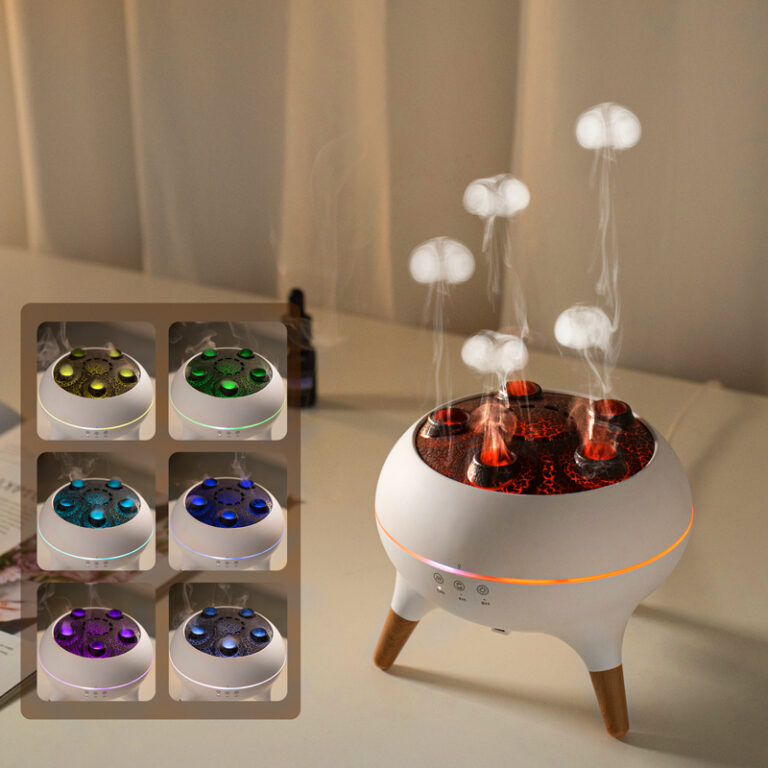 Jellyfish Puff Humidifier - Essential Oil Diffuser - Simplist Desk