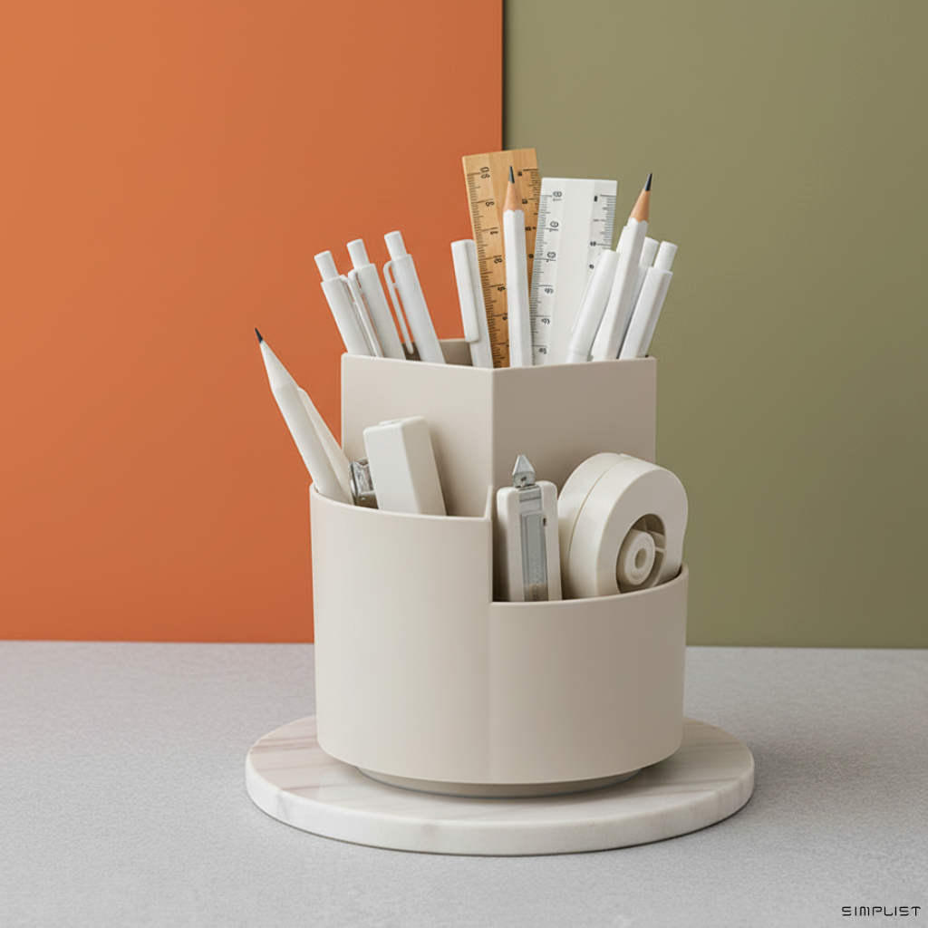 360 Rotatable Pen Holder - Simplist Desk