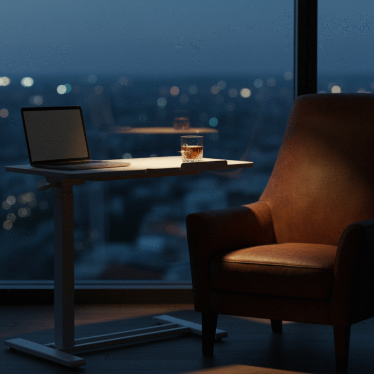 Flexispot H7 Duo - Height adjustable side table - Simplist Desk