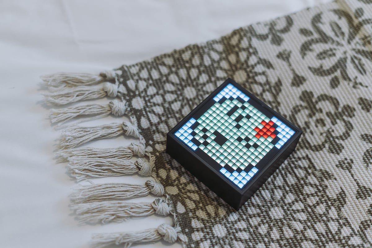 Divoom Timebox-Evo Pixel Art Speaker 16x16 DIY LED Display Alarm Clock ...